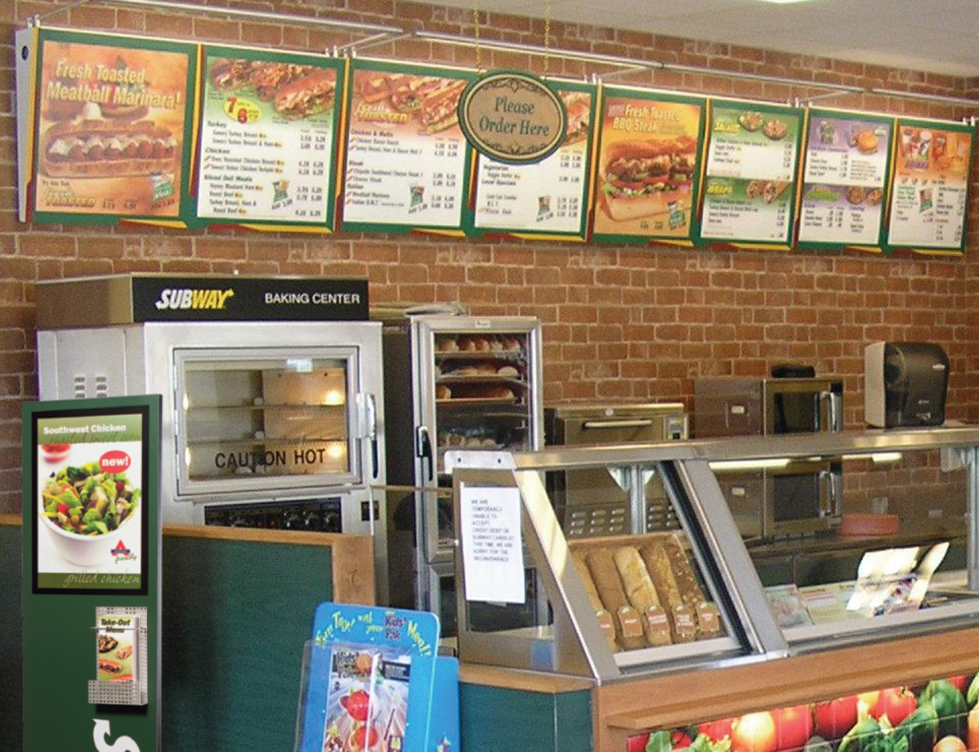 Subway Backlit Menu Signs - Tight Designs & Printing Service of Florida